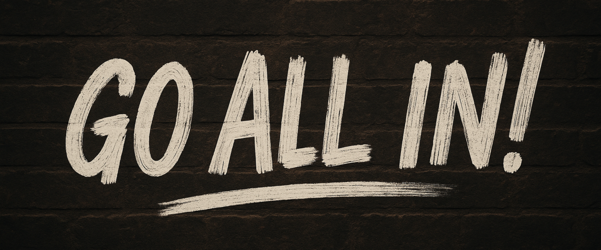 Go All In – SamGembel.com